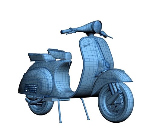 Stl File Vespa 🏍️ ・3d Printer Model To Download・cults