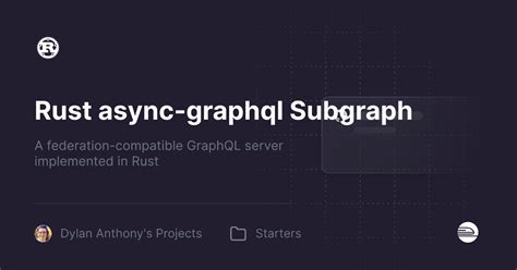 Deploy Rust Async Graphql Subgraph On Railway Railway