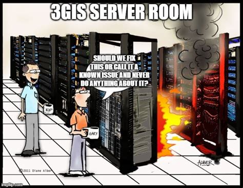 Current Pov Inside The 3gis Server Room Rgis
