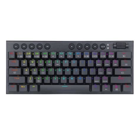Horus Mini Wiredand2 4gandbt Keyboard Red Redragon Adria