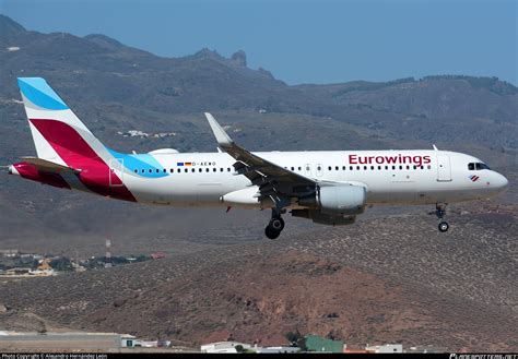 D AEWO Eurowings Airbus A320 214 WL Photo by Alejandro Hernández León