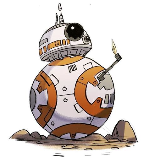 Shannon Hallstein On Instagram Inktober Day 27 BB 8 Happy Beeps