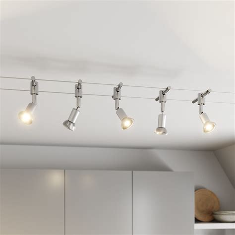 Five-bulb cable lighting system Rope with LEDs | Lights.co.uk