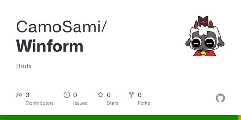Github Camosami Winform Bruh