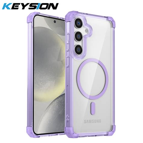Keysion เคสโปร่งใสสำหรับ Samsung S24อัลตร้า5g S23 S22 Fe Plus