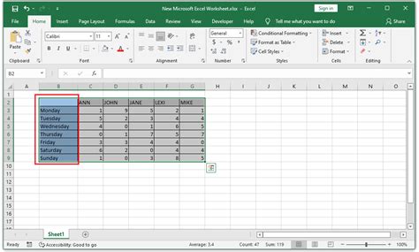 How To Highlight A Column In Excel Window 10 And 11 Guide Minitool Partition Wizard