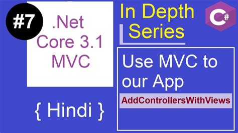 7 Setup Mvc To Our Core Application Addcontrollerswithviews Net