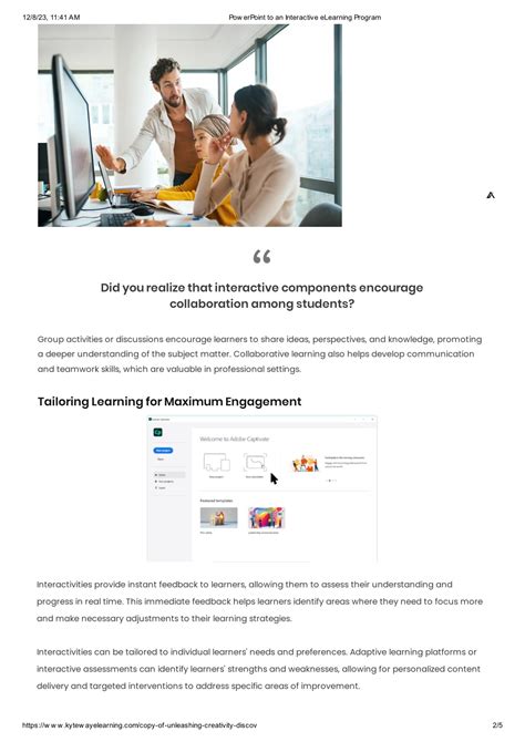 Ppt Advanced Interactivity In Captivate 2023 Powerpoint Presentation