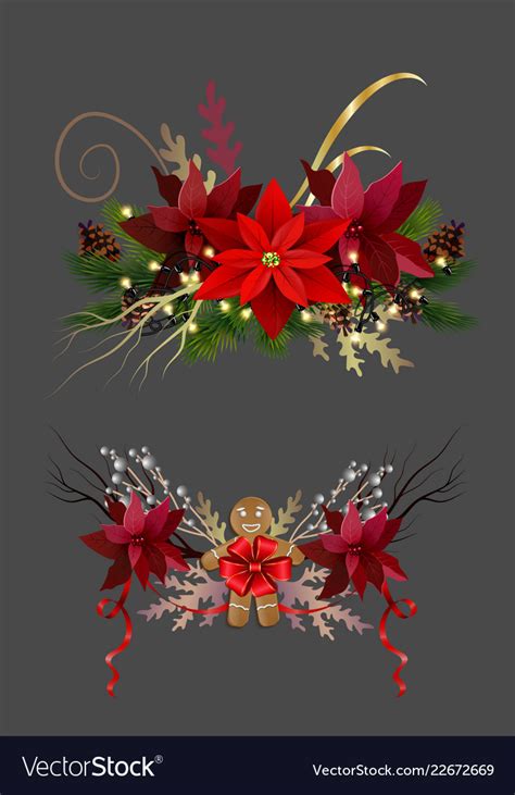 Christmas Elements For Your Designs Royalty Free Vector