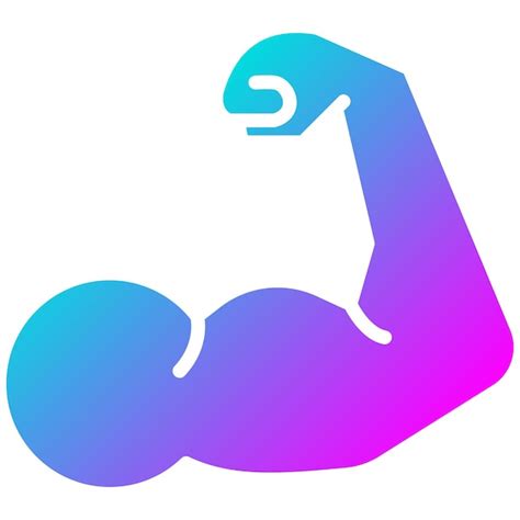 Premium Vector Arm Muscle Vector Illustration Style