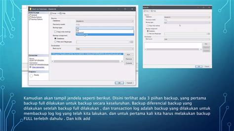 Tutorial Backup Sql Server Pptx