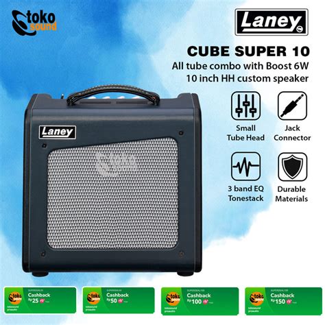 Jual Laney Cub Super 10 All Tube Combo Amplifier With Boost Original