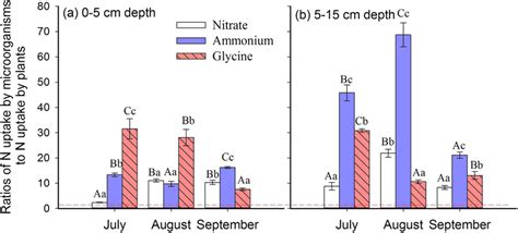 Ratios Of N Uptake By Microorganisms To N Uptake By Plants From NH 4