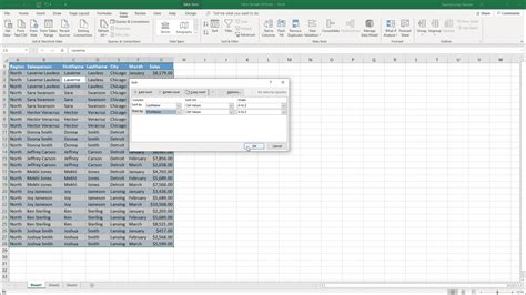 Sort A Table In Excel Instructions And Video Lesson TeachUcomp Inc