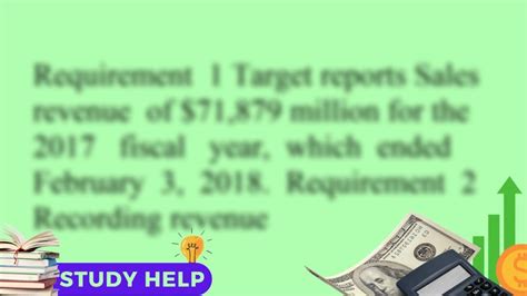 Target Corporation Prepares Its Financial Statements According To U S