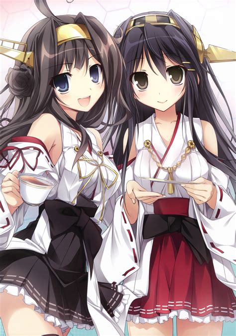 艦隊これくしょん 艦これ 【榛名金剛】karory 壁紙
