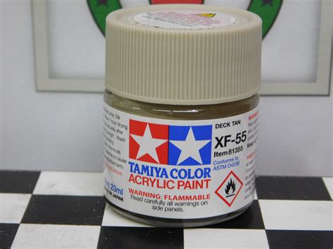 Tamiya XF-55 Flat DECK TAN Acrylic Model Paint (TAM81355)