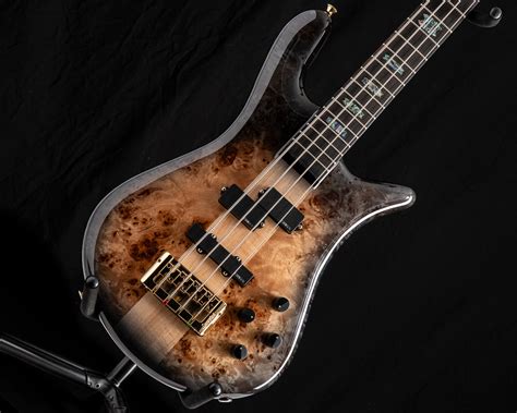 Spector Euro 4 Cst Natural Black Burst Gloss