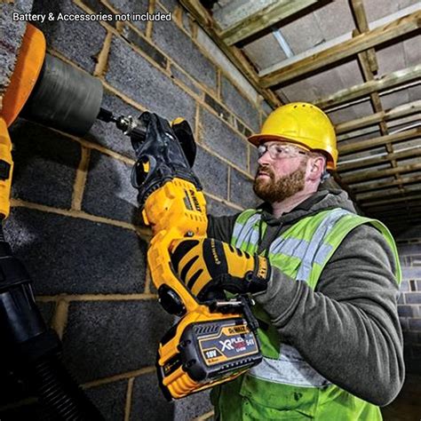 DeWalt DCD N XJ V FlexVolt XR Li Ion Cordless Brushless Right Angle Drill Skin Only