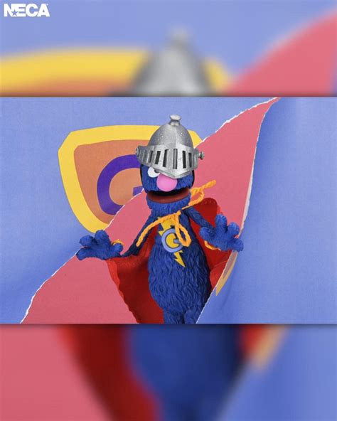 Save The Day With Necas Ultimate Super Grover Sesame Street Figure