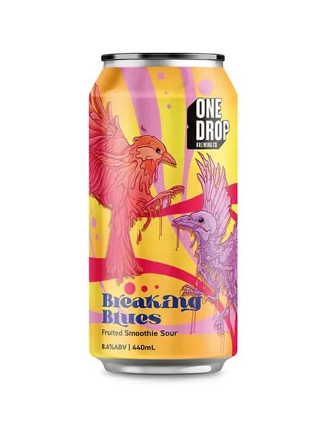 One Drop Breaking Blues Smoothie Sour 440ml 84 Abv