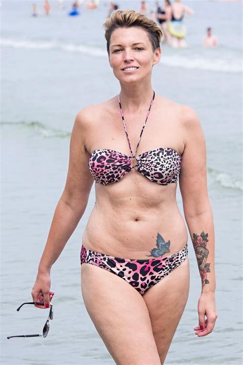 Ilona Felicjańska w bikini Kobieta