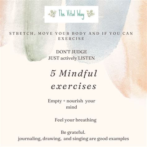 5 Mindful Exercises For Holistic Health
