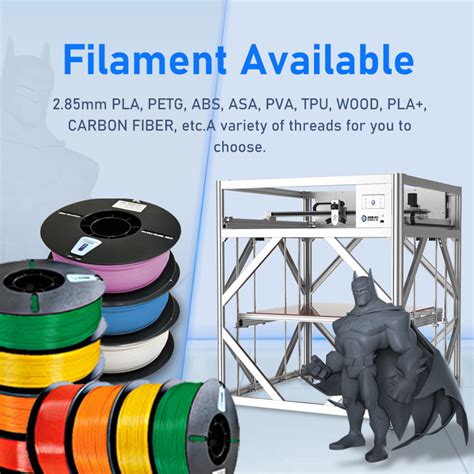 Supply Industrial Grade 3d Printer 1200mm Large Size Fdm Digital 3d