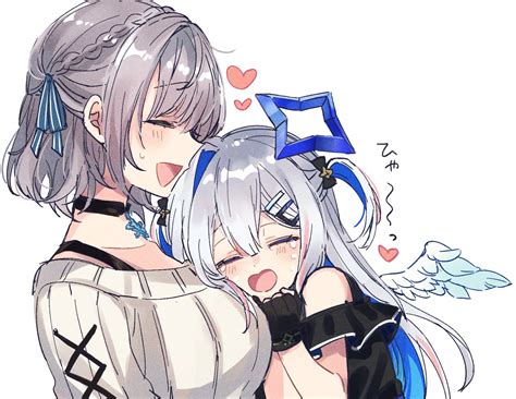 Shirogane Noel Amane Kanata Shirogane Noel And Amane Kanata