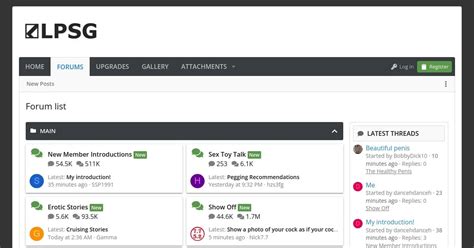 Lpsg Forums Mature Discussions And Adult Community Hub