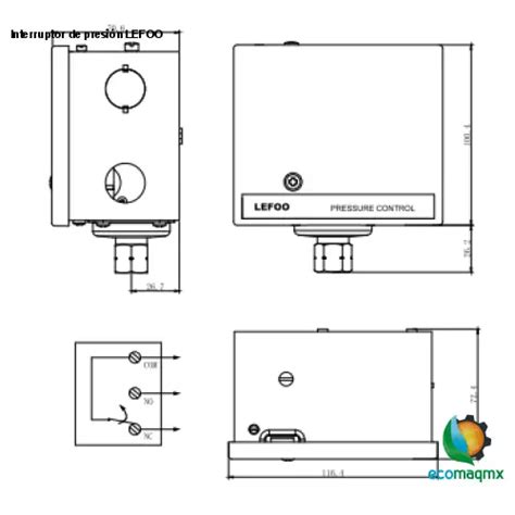 Ecomaqmx Interruptor De Presión Lefoo Ecomaqmx Ecomaq México Sa De Cv