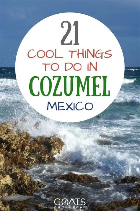 21 Best Things To Do In Cozumel In 2023 Goats On The Road Cozumel