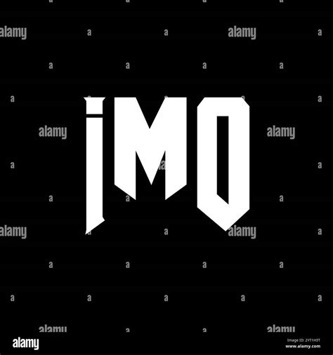 Imo Letter Logo Design For Technology Company Imo Logo Design Black
