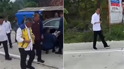 Ban Mobil Dinas Presiden RI 1 Bocor Saat Kunjungan Kerja Jokowi Pilih