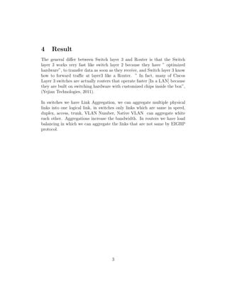 Router Vs Switch Layer PDF Computer Networking Computing