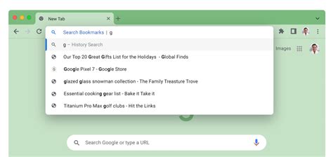 Chrome Adds Tabs Bookmarks And History Searches Directly To The