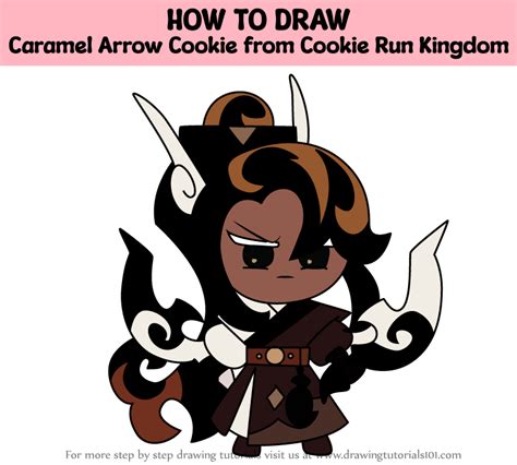 How To Draw Caramel Arrow Cookie At Erin Love Blog