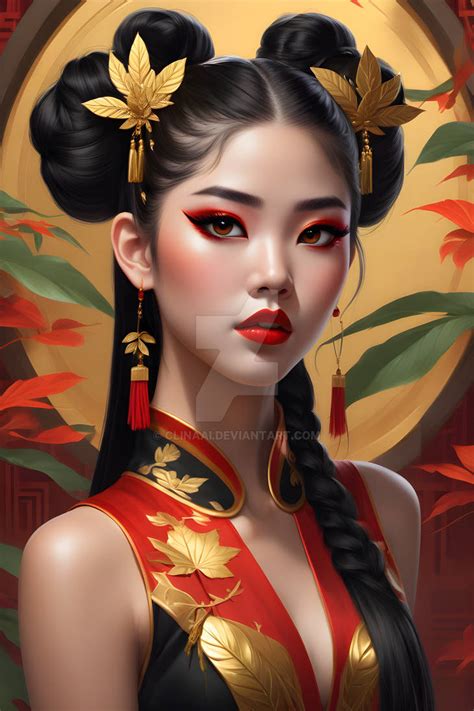 Asian Beauty By Clinaai On Deviantart
