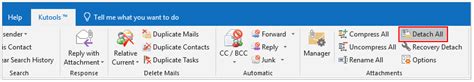 How To Archive Without Attachments In Outlook