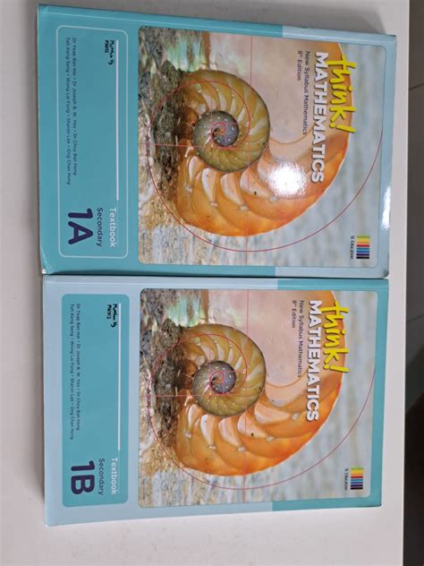 Think Mathematics Sec 1 Hobbies And Toys Books And Magazines Textbooks