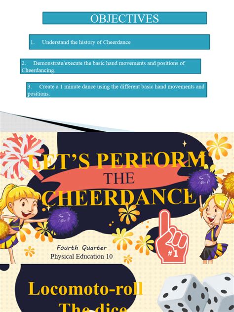 Pe 10 Q4 Cheerdance Basic Hand Movements And Positions Pdf Cheerleading