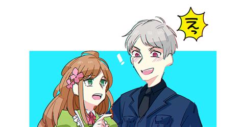 ギルエリ 「奢りならいいよ」 ぜろえむおのイラスト Pixiv