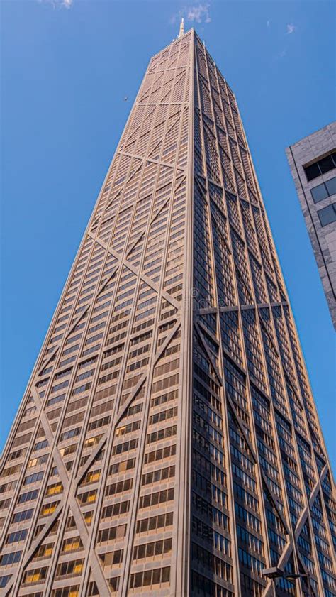 John Hancock Tower In Chicago Chicago Usa June 11 2019 Editorial