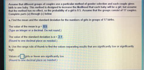 Solved E Question Help Assume That Different Groups Chegg Com