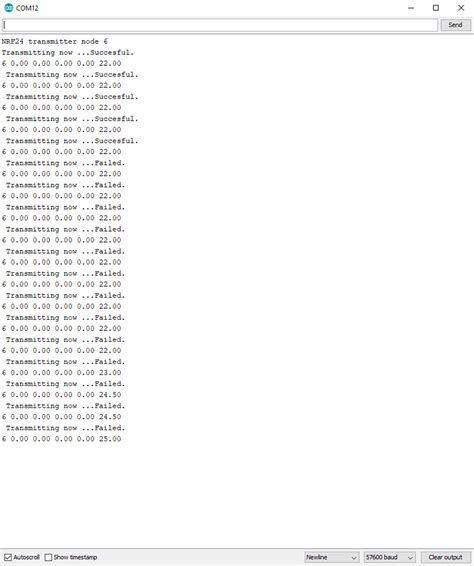 Problems Using 6 Rf24 Transmit Nodes 1 Receiver With Arduino Nano And