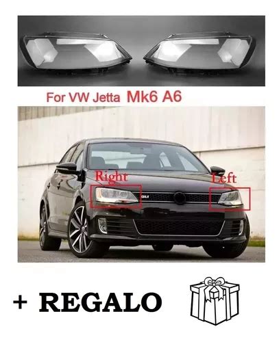 Micas Para Faros Jetta Mk6 A6 Bicentenario 2010 A 2018 Envío gratis