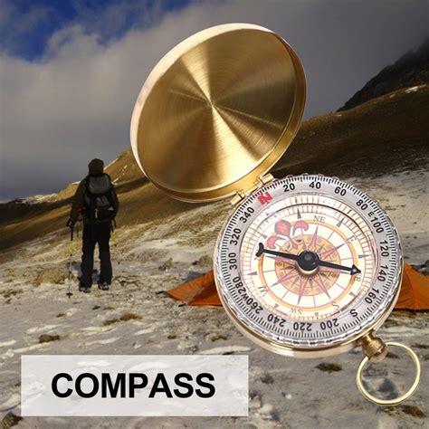 Compass Outdoor Tool Camping Hiking Portable Pocke Vicedeal