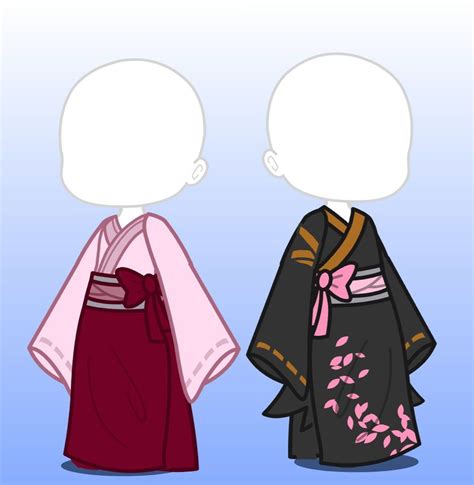 Gacha Kimono Illustrazione Idee Disegni