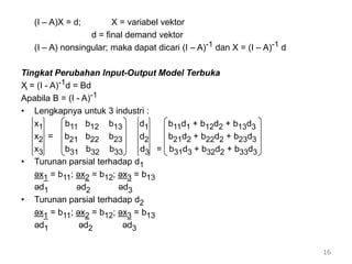 Kuliah 2 Penerapan Matriks Dalam Ekonomi PPTX