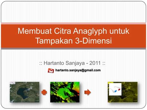 Citra Anaglyph Untuk Tampakan 3 Dimensi Pptx